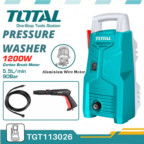 TOTAL 1200W High Pressure Washer - Safemark Bangladesh | Share with ...